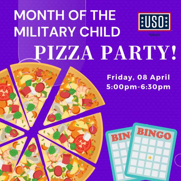 Month of the Military Child Pizza Party • USO Japan