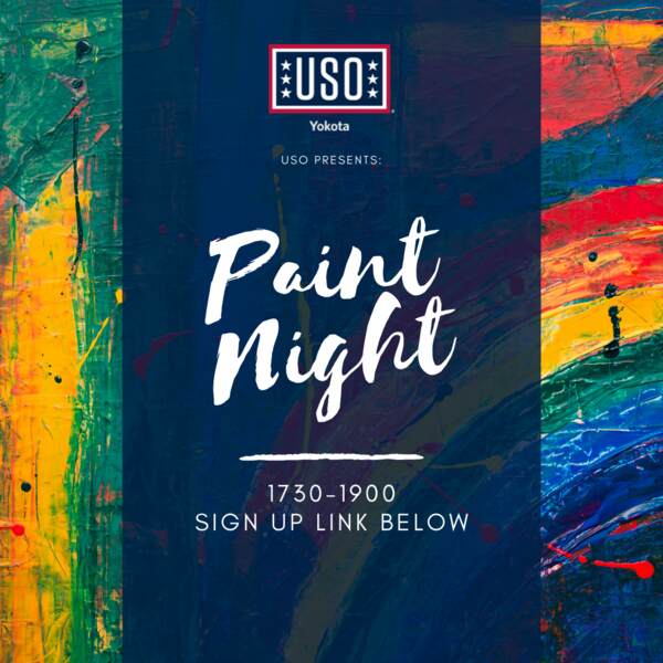 USO Yokota Paint Night • USO Japan